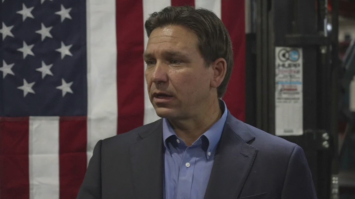 Florida Gov. Ron DeSantis reacts to surprise attack on Israel by Hamas ...