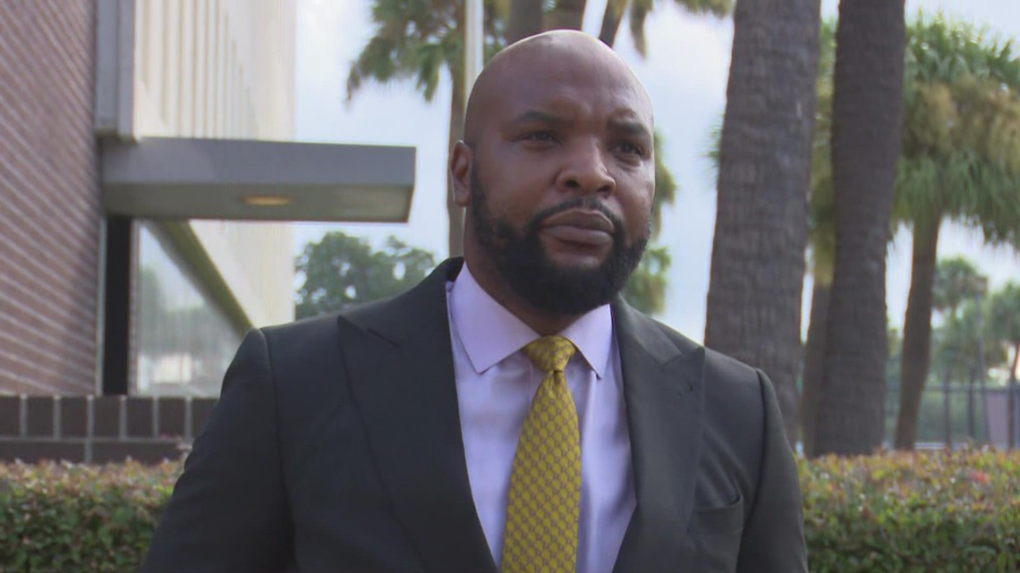 Lee Merritt, attorney for Arbery family, speaks before sentencing ...