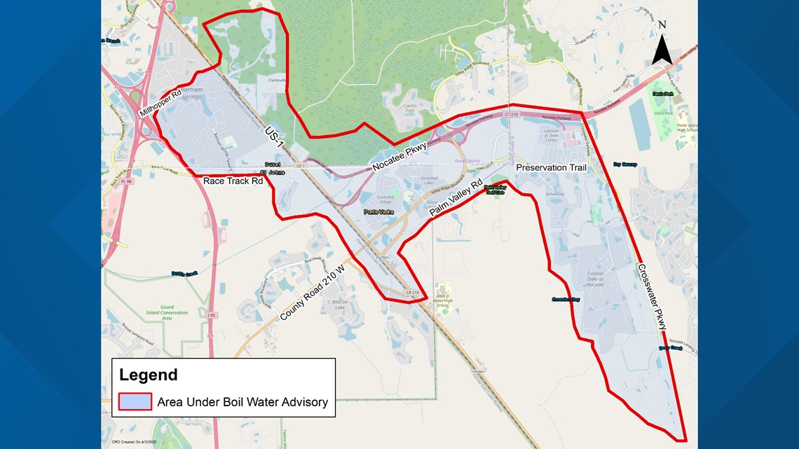 JEA repairing water main break near Nocatee | firstcoastnews.com