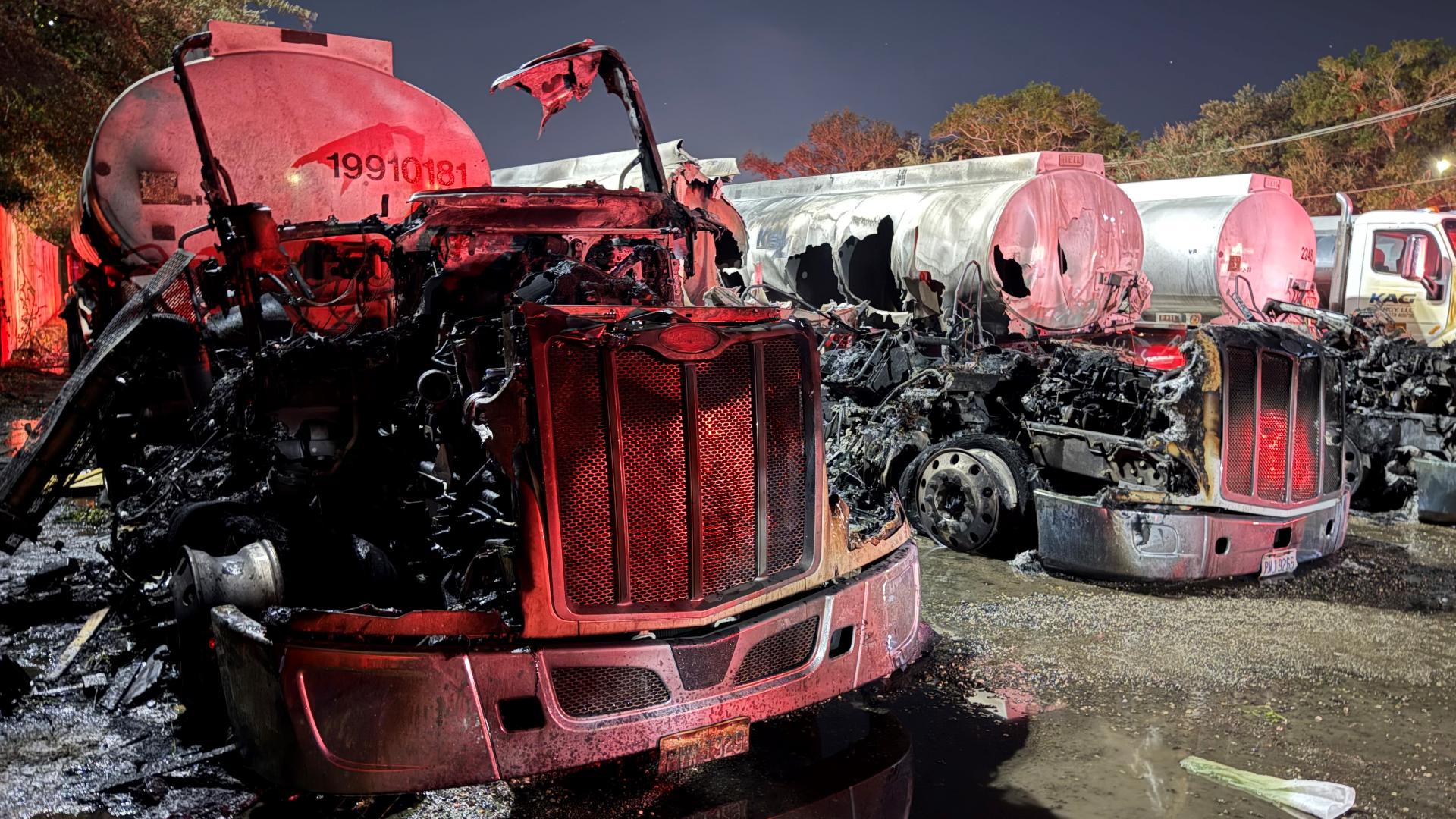 Tanker trucks catch fire in Jacksonville Wednesday | firstcoastnews.com