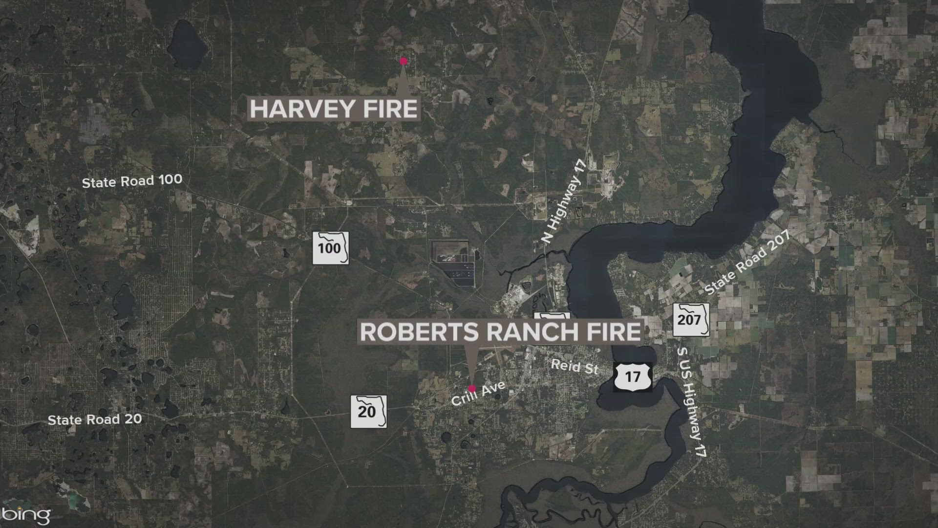 Fire rescue responding to 150-acre wildfire in Putnam County ...