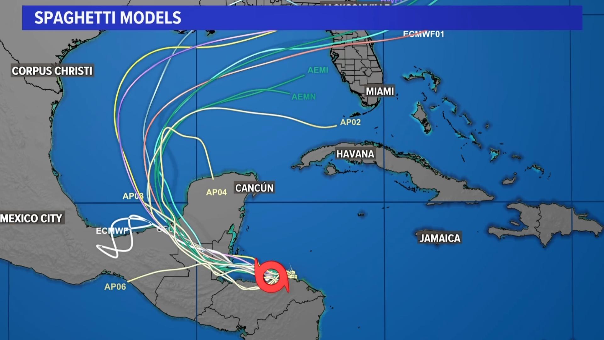 Hurricane Tracker: Spaghetti models, forecast cone and more | firstcoastnews.com