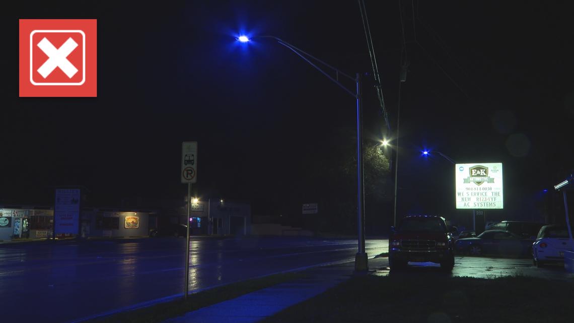 Are the purple streetlights intentional? | firstcoastnews.com
