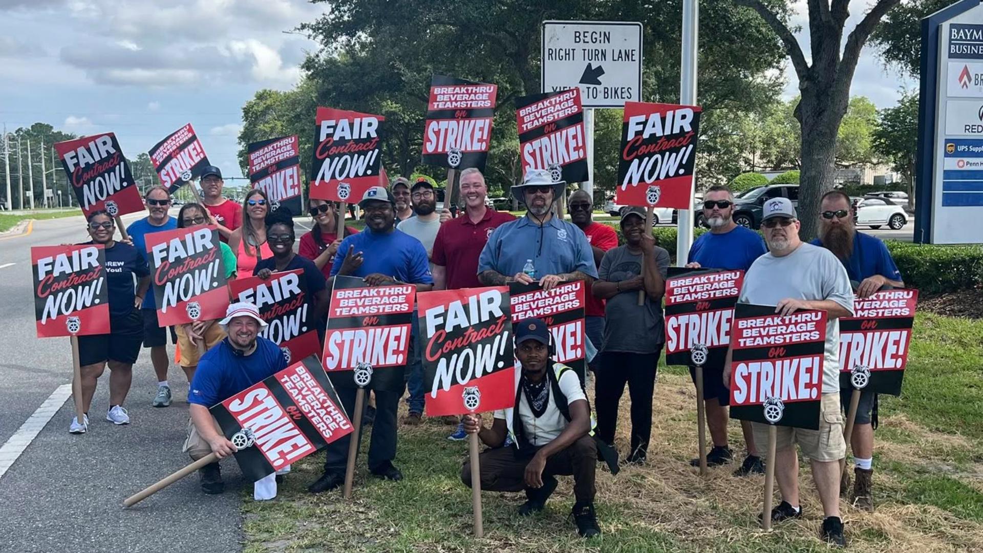 400 days of striking later, Florida Teamsters secure union contract ...