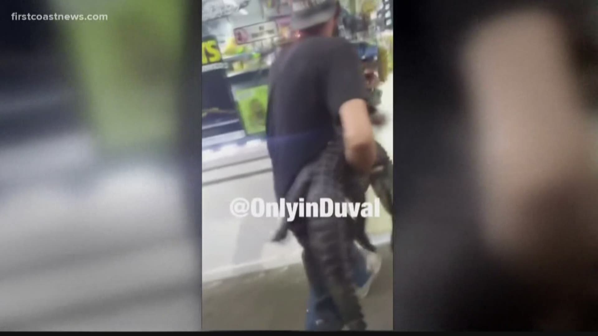 Man sentenced after a viral video showed him entering a Jacksonville ...