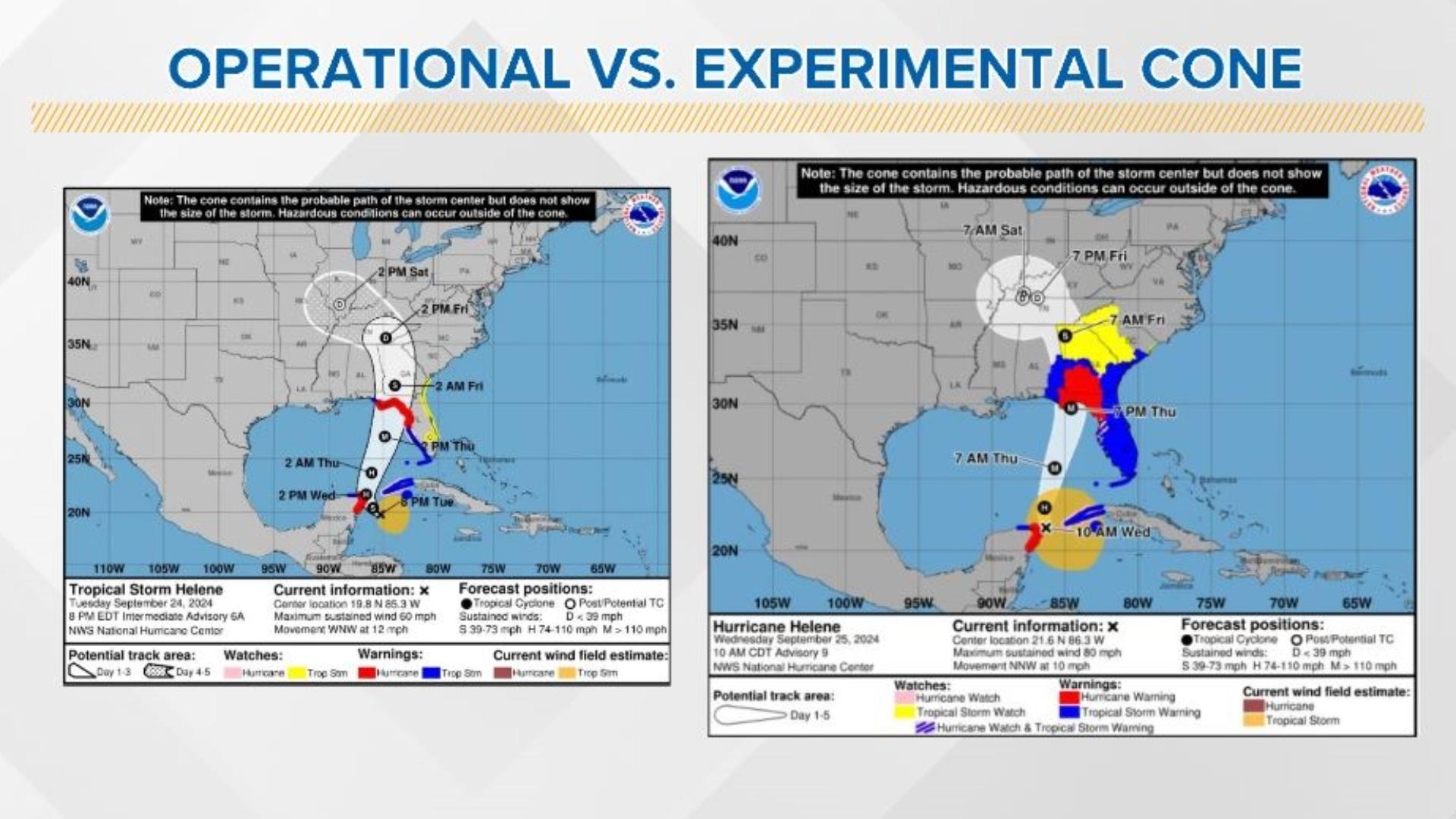 National Hurricane Center's 'cone of uncertainty' will be more accurate ...
