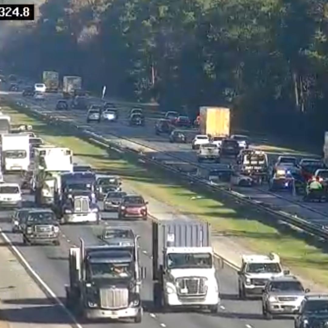 Crash on I-95 North in St. Johns County causes lanes to close Friday ...