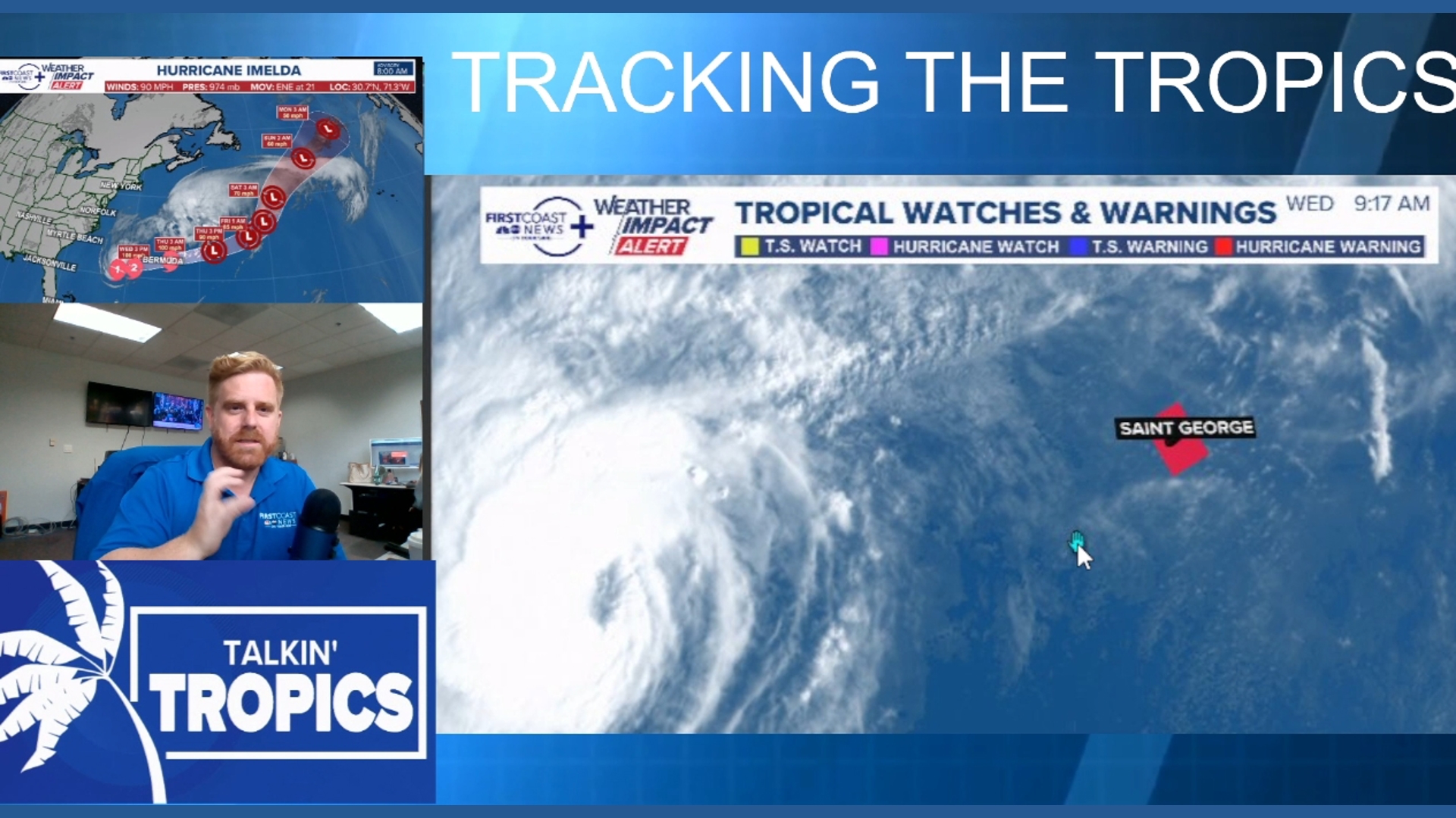 Where will Tropical Storm Imelda go? | Imelda's forecast cone ...