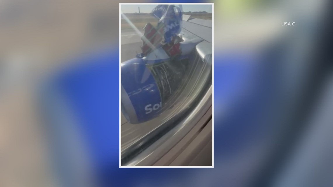 Southwest plane engine cover flies off during takeoff from Colorado ...