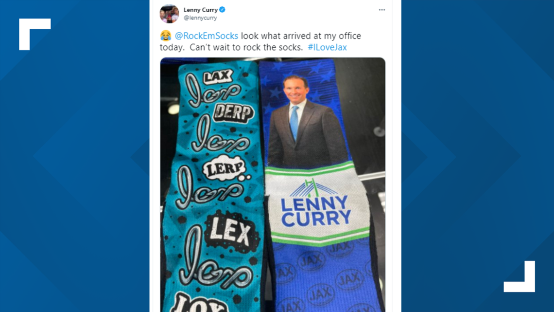 You can now purchase 'Jacksonville Lerp Statue' socks online ...