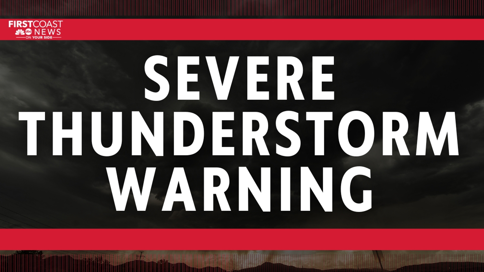 Severe Thunderstorm Warning issued in Southeast Georgia ...
