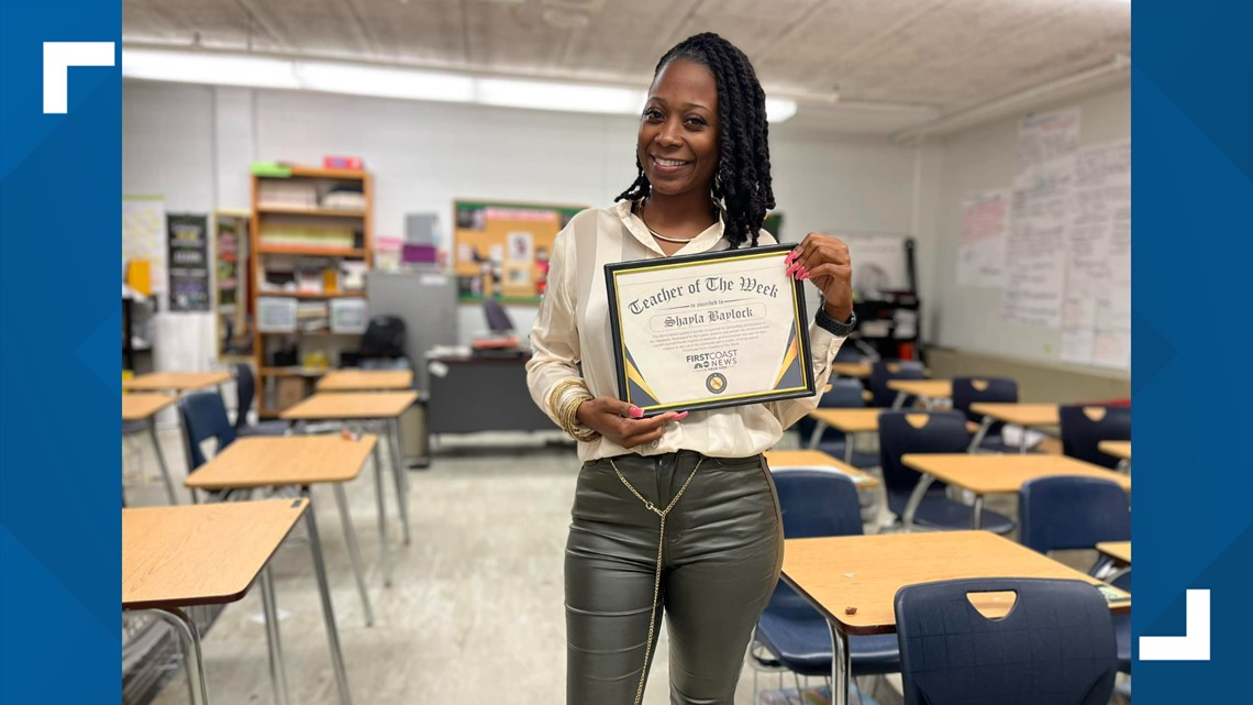 Teacher of the Week: Shayla Baylock | firstcoastnews.com
