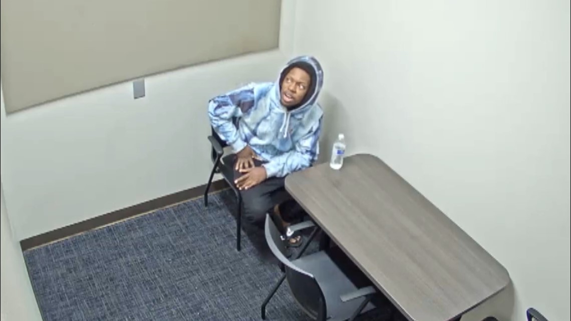 Foolio in Jacksonville police interrogation room | firstcoastnews.com