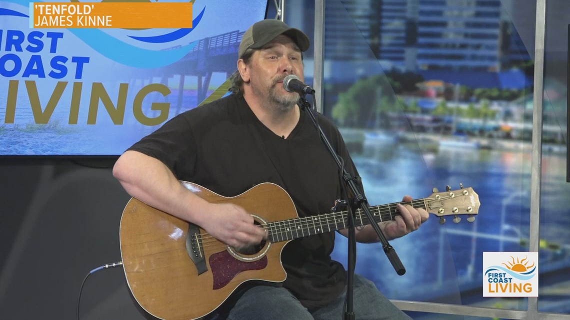 James Kinne performs his song 'Tenfold' | firstcoastnews.com