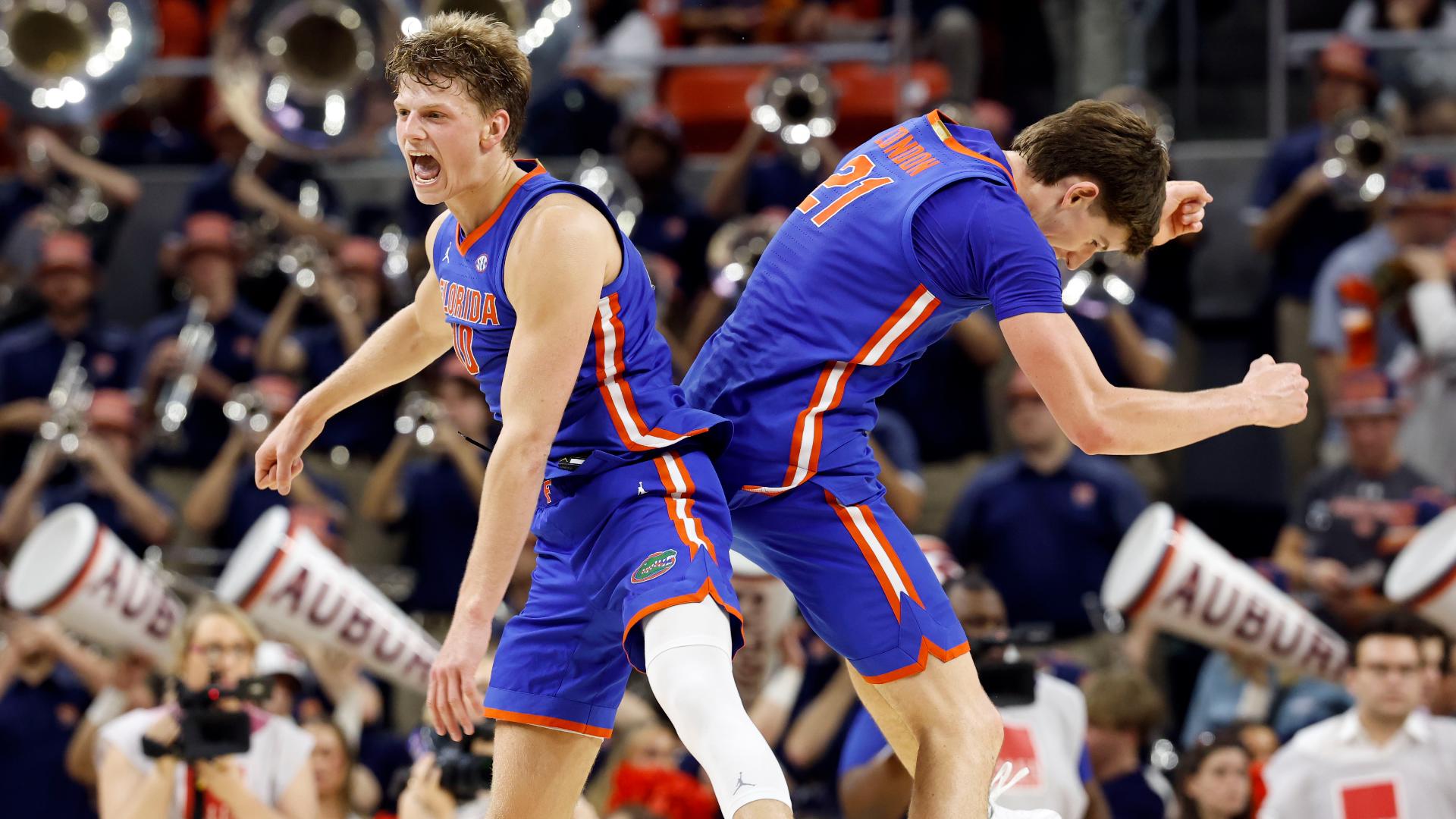 NCAA Basketball rankings show Auburn still ahead of Florida after win ...