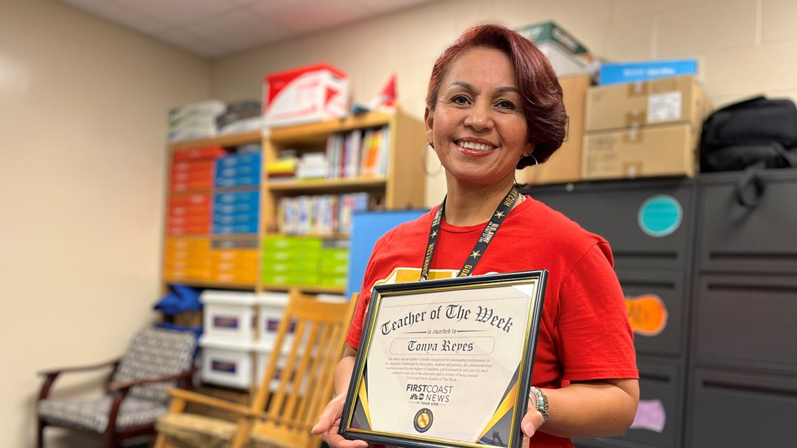 Teacher of the Week: SGT Tanya Reyes | firstcoastnews.com