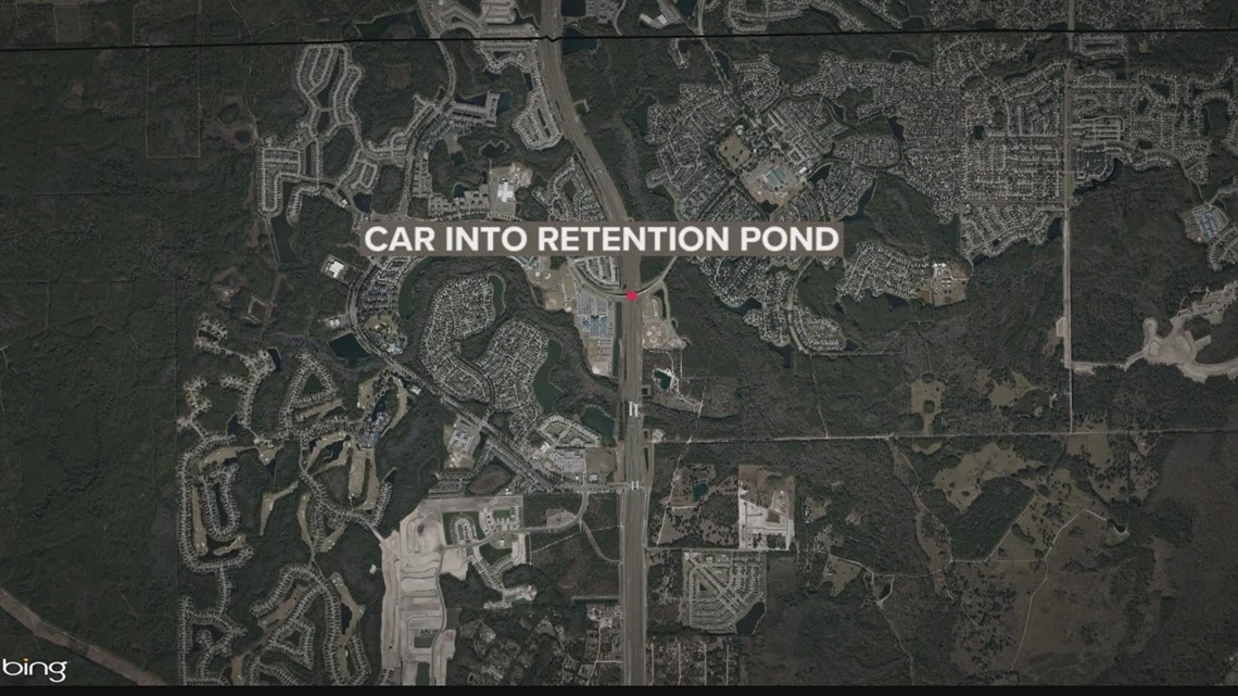 FHP: One dead after car crashes into retention pond | firstcoastnews.com