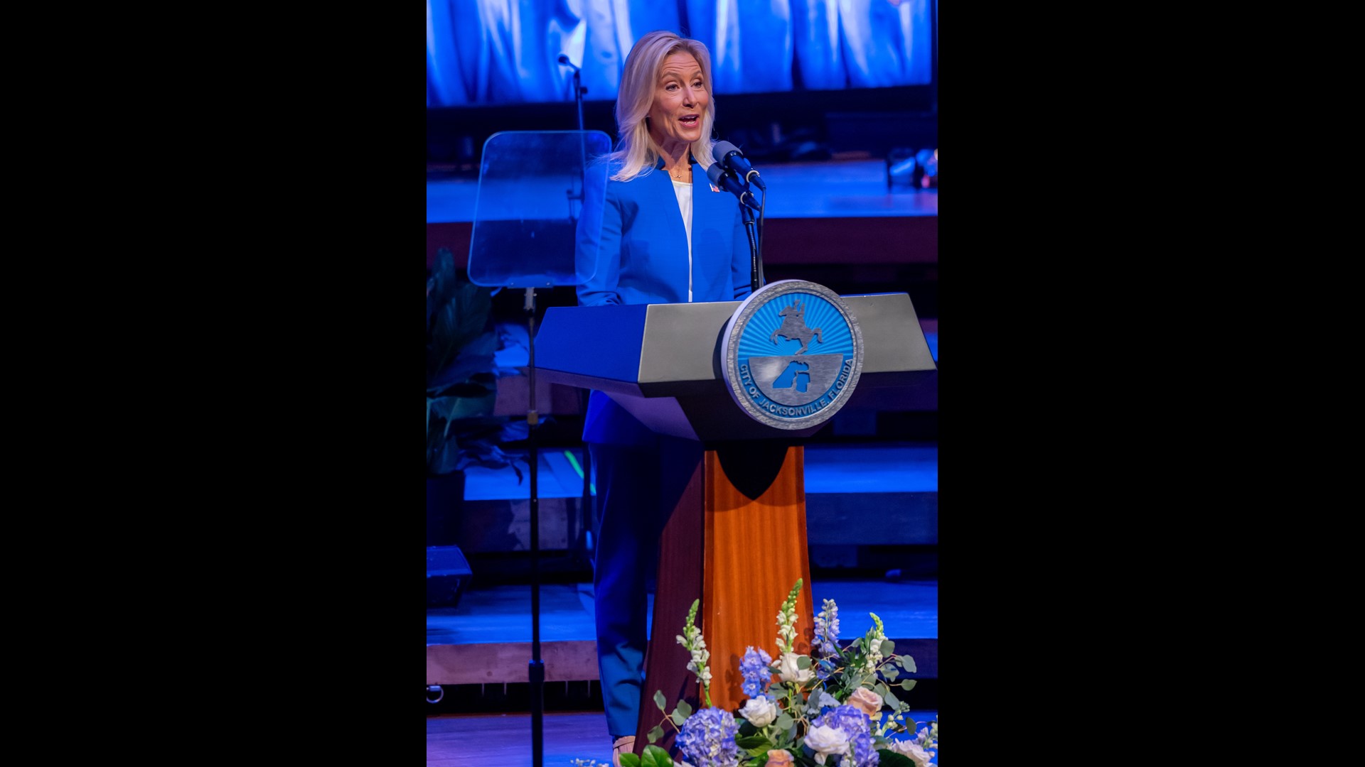 Mayor-Elect Donna Deegan's swearing-in ceremony for inauguration ...