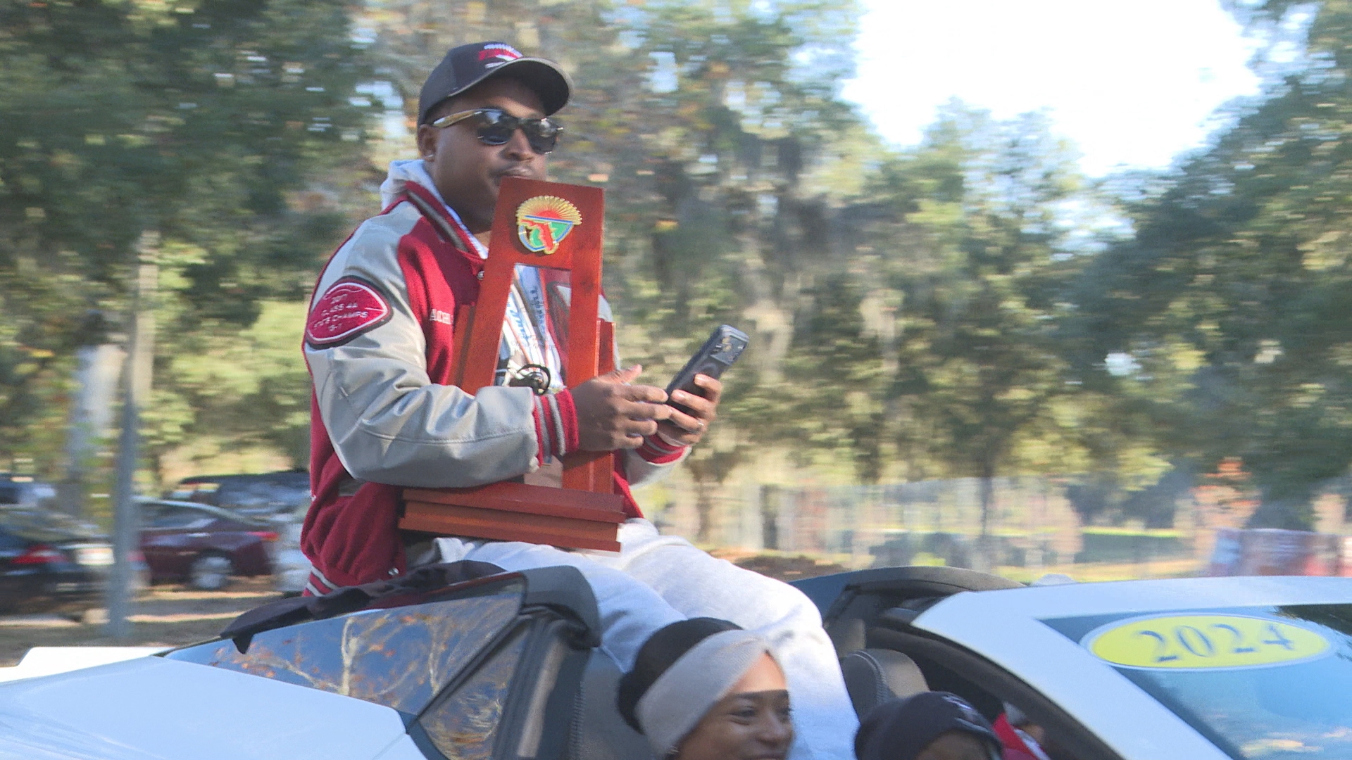 Raines High celebrates first state title since 2018 with parade filled ...