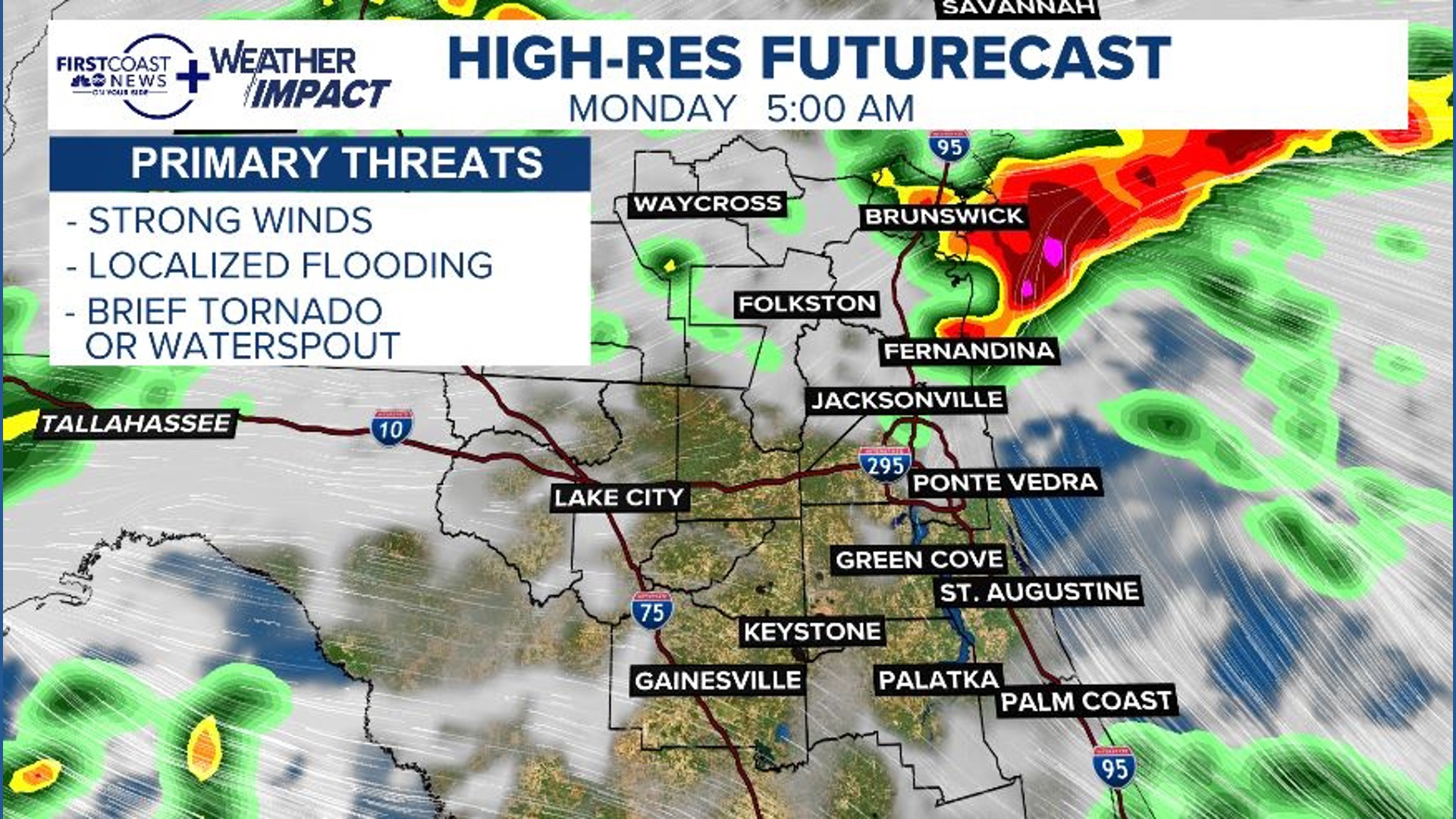 Weather Impact Alert: Widely scattered rain, storms to move across the ...