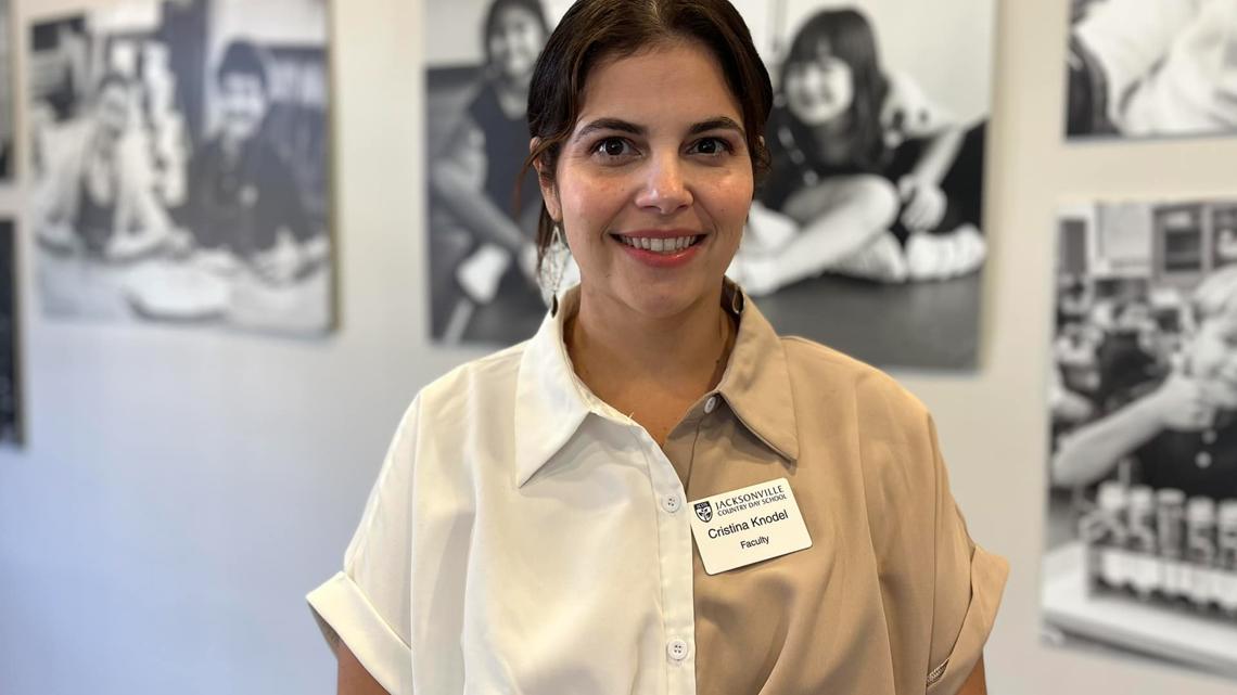 Teacher of the Week, Mrs. Knodel, from JCDS | firstcoastnews.com