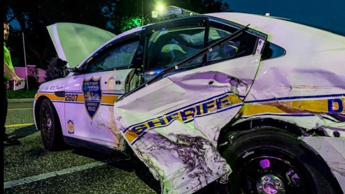 Woman collides with JSO car after having medical episode behind the ...