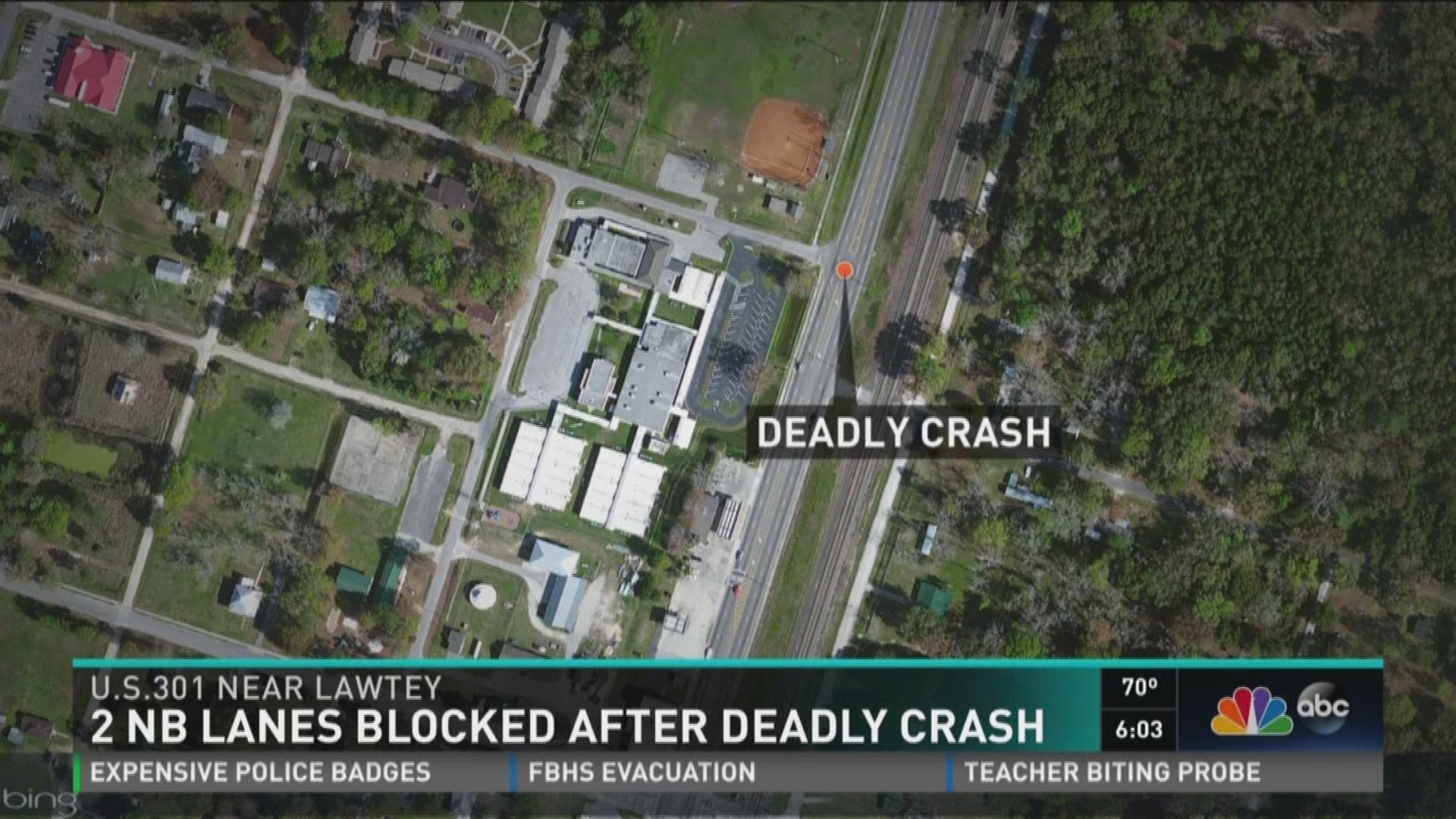 2 north lanes of U.S. 301 blocked near Lawtey after fatal crash ...