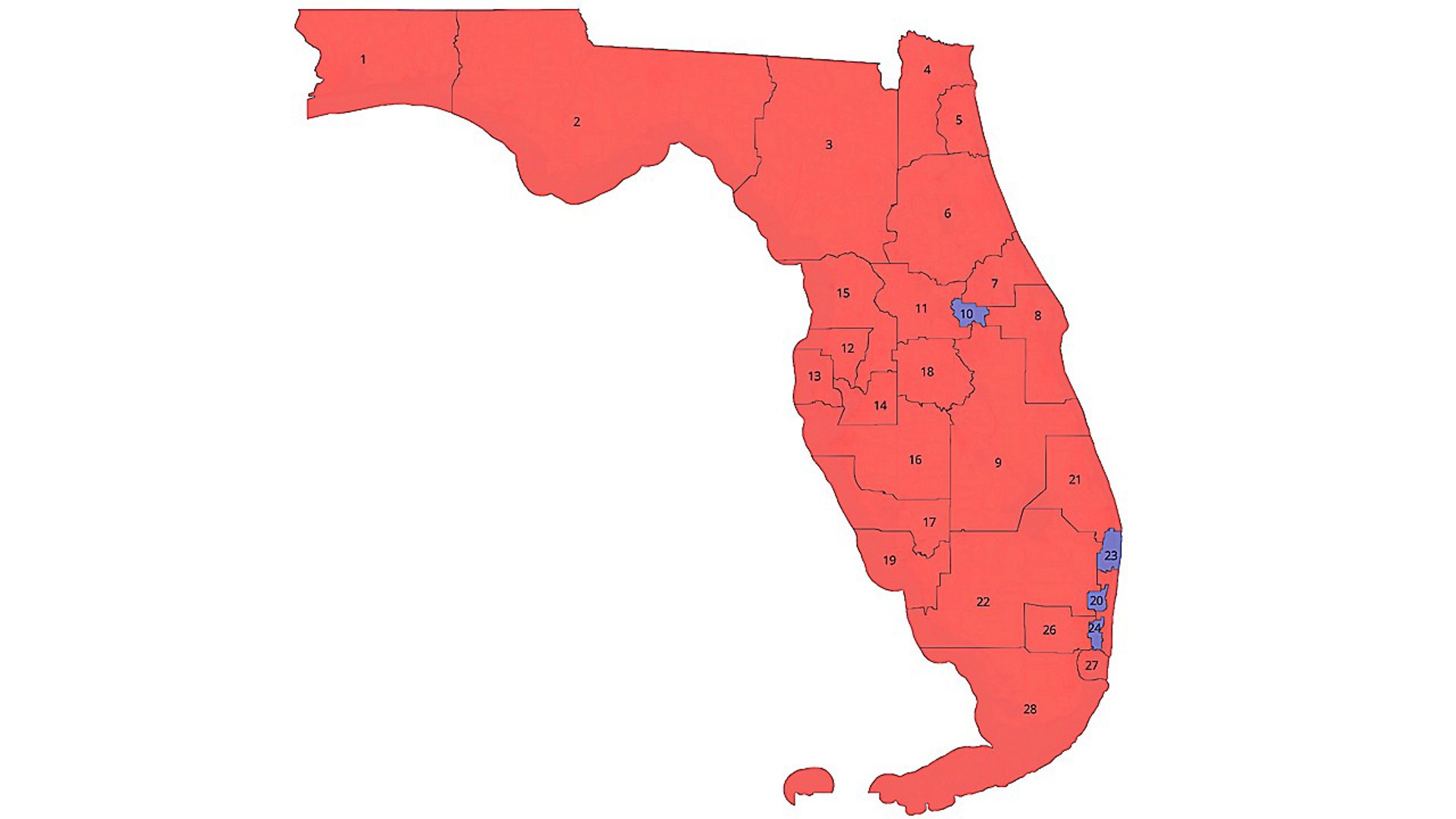 Florida's House approves proposed new congressional map ...