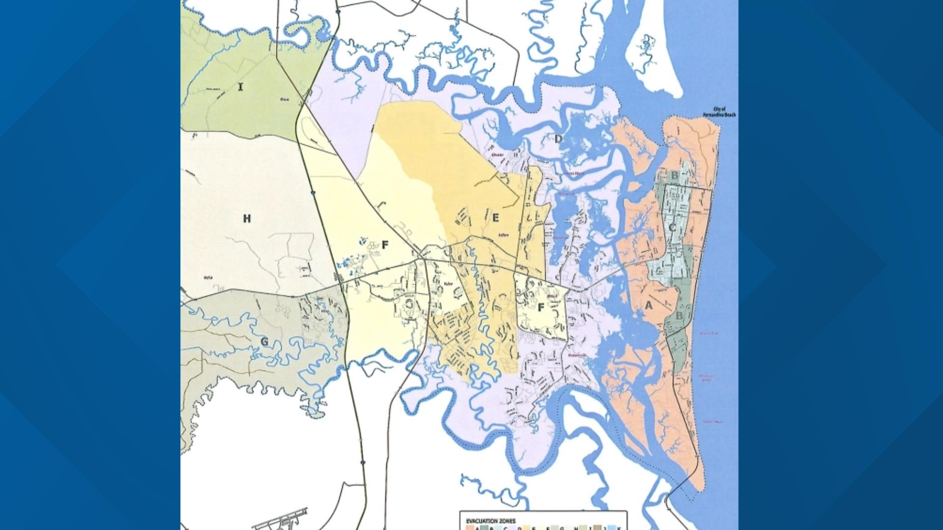 LIST: Florida's First Coast evacuation orders ahead of Milton ...