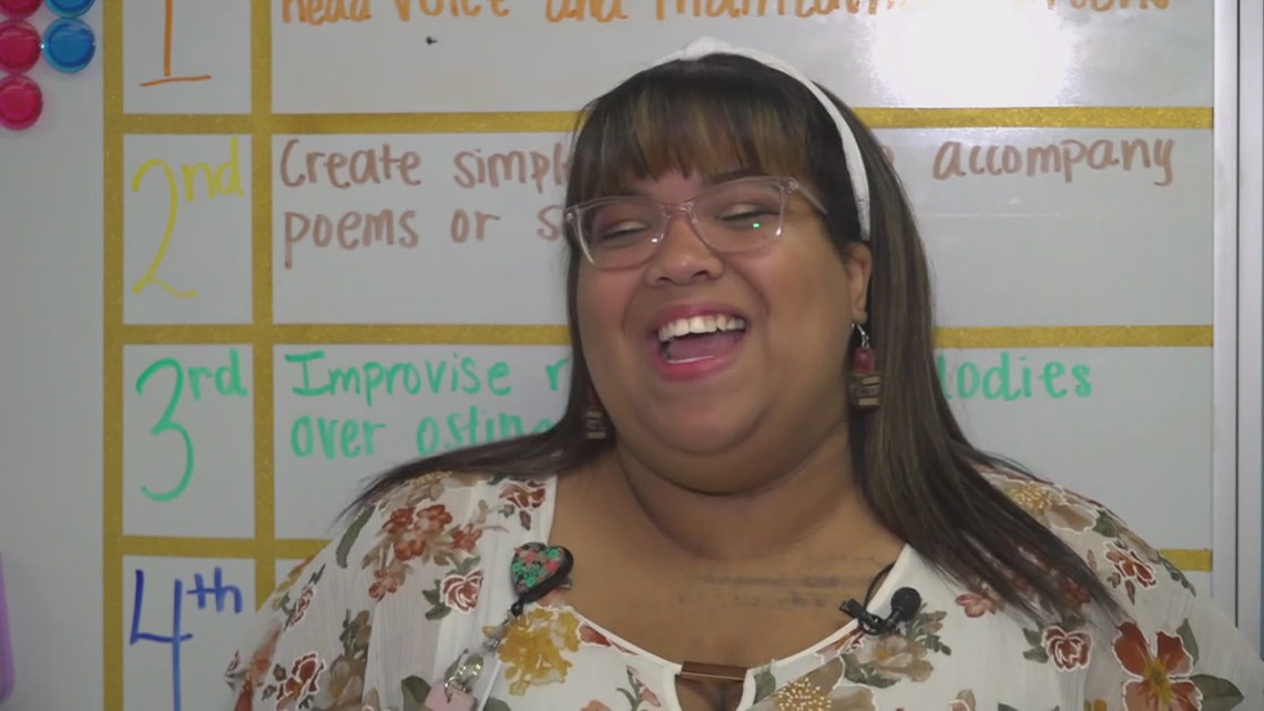 Teacher of the Week: Ms. Golden at Englewood Elementary School echoes ...
