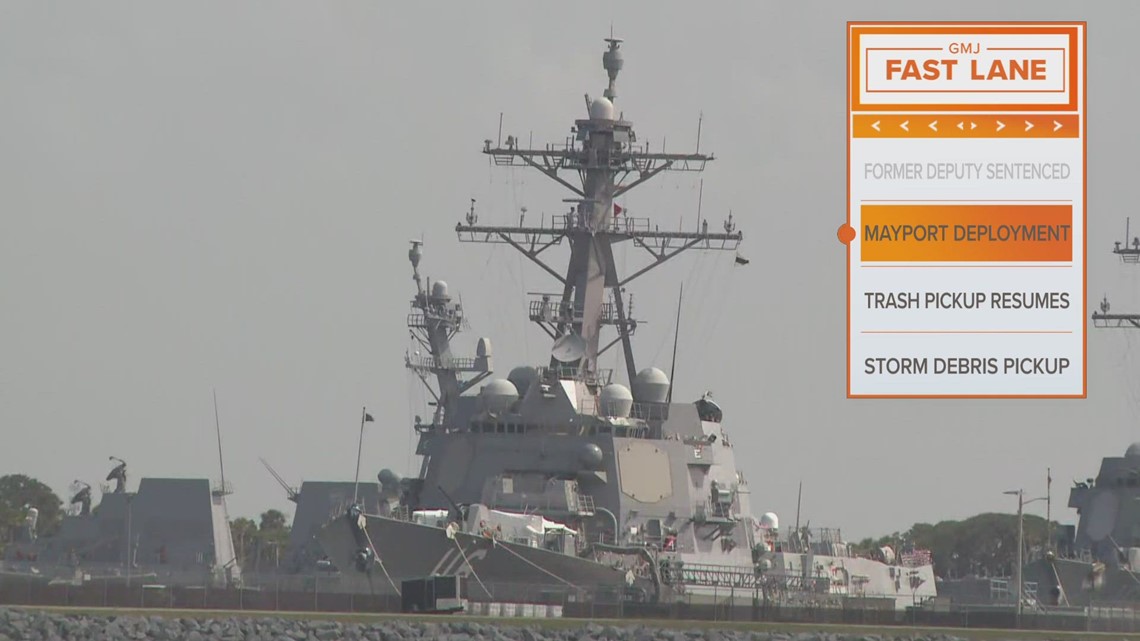 USS Carney departs on 6-month deployment | firstcoastnews.com