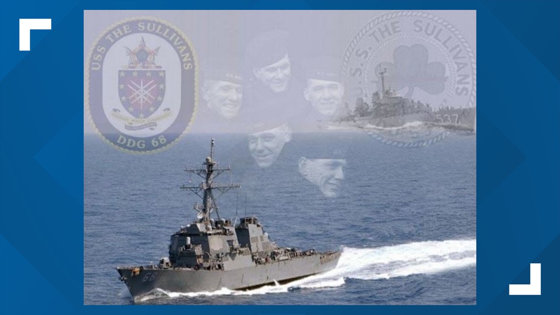 Sullivan granddaughter to visit Naval Station Mayport to honor family's ...