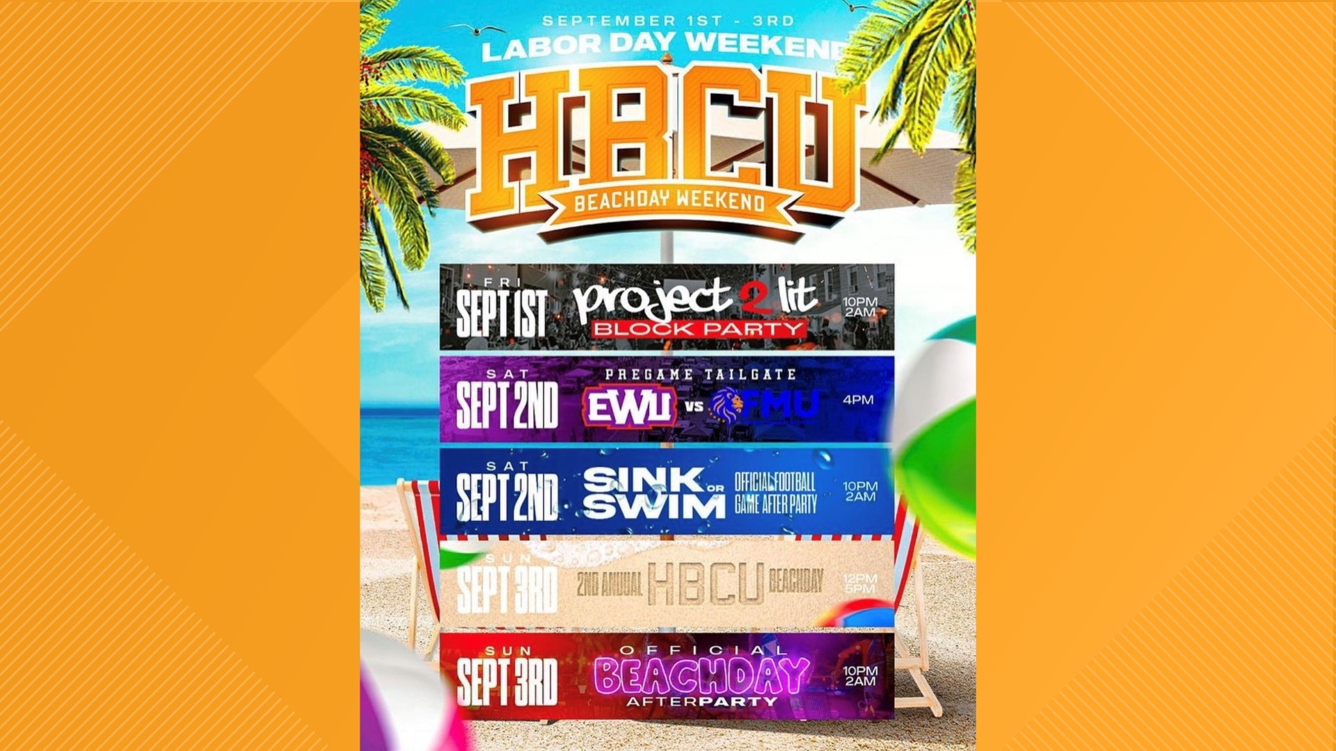 HBCU Beachday in Jacksonville | firstcoastnews.com