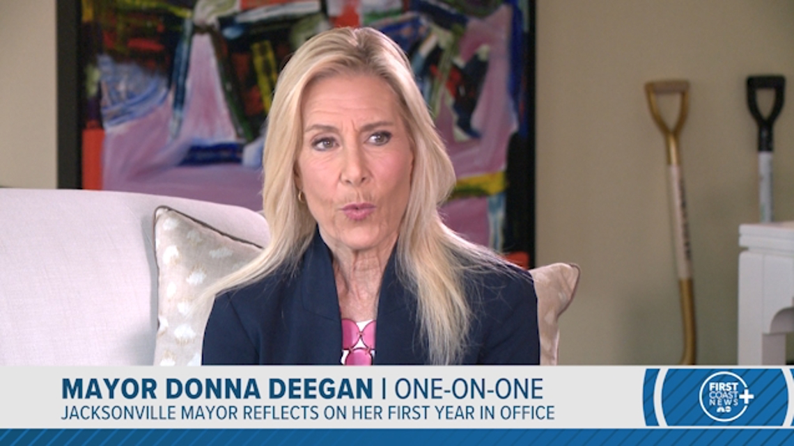 Jacksonville Mayor Donna Deegan reflects on first year in office ...