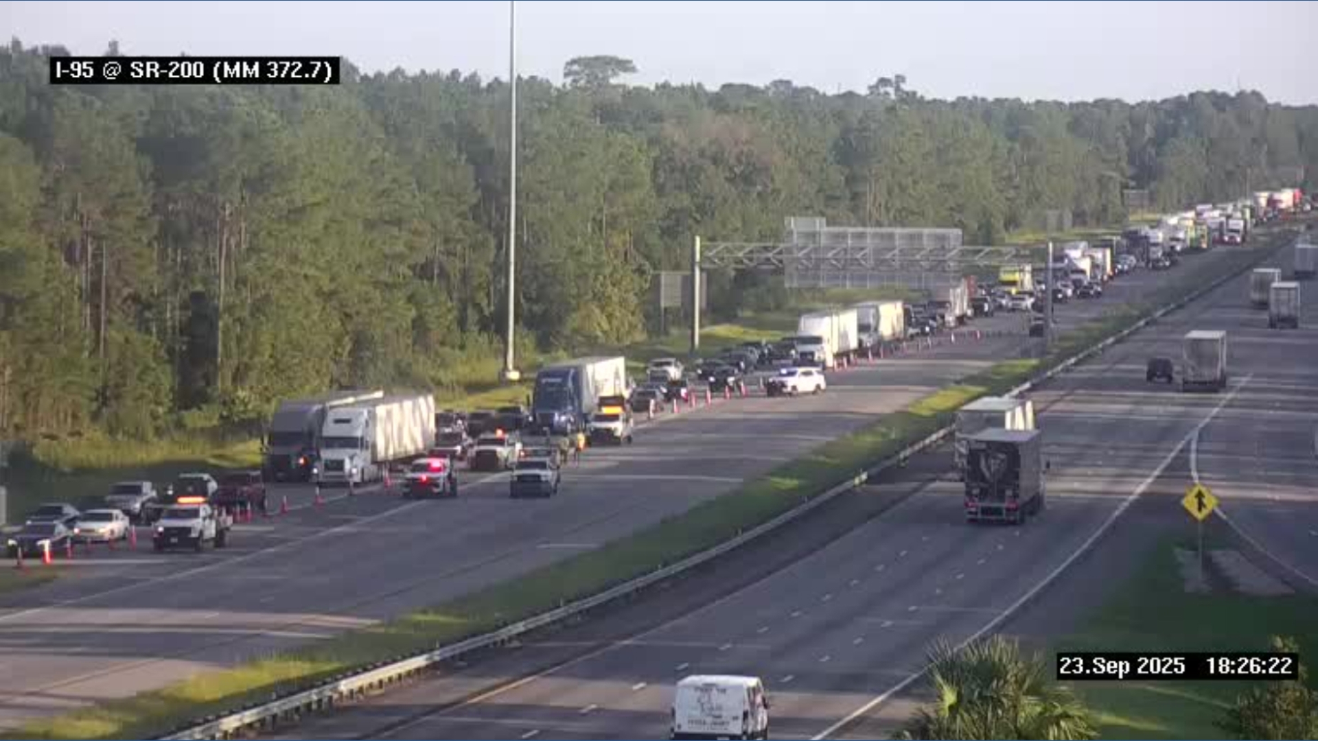 I-95 Northbound at SR 200 in Yulee closed due to police activity ...