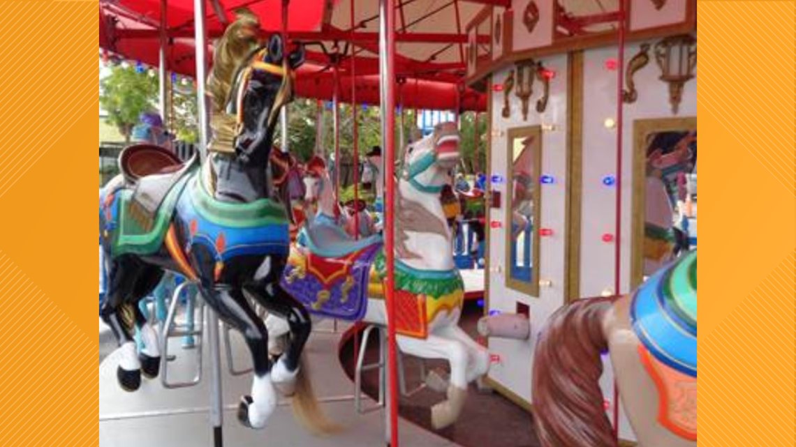 Iconic St. Augustine carousel still offering $1 rides at new Fort Myers ...