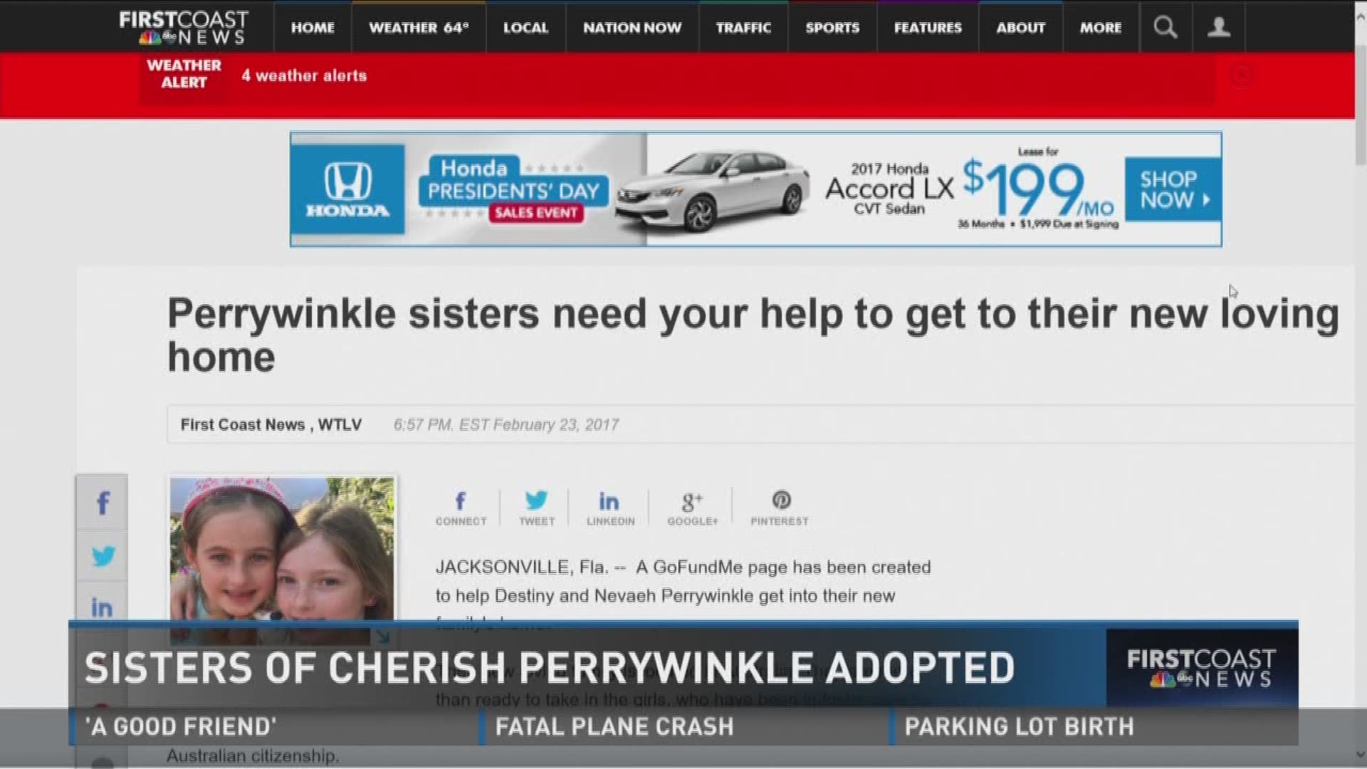 Perrywinkle sisters need your help to get to their new loving home ...