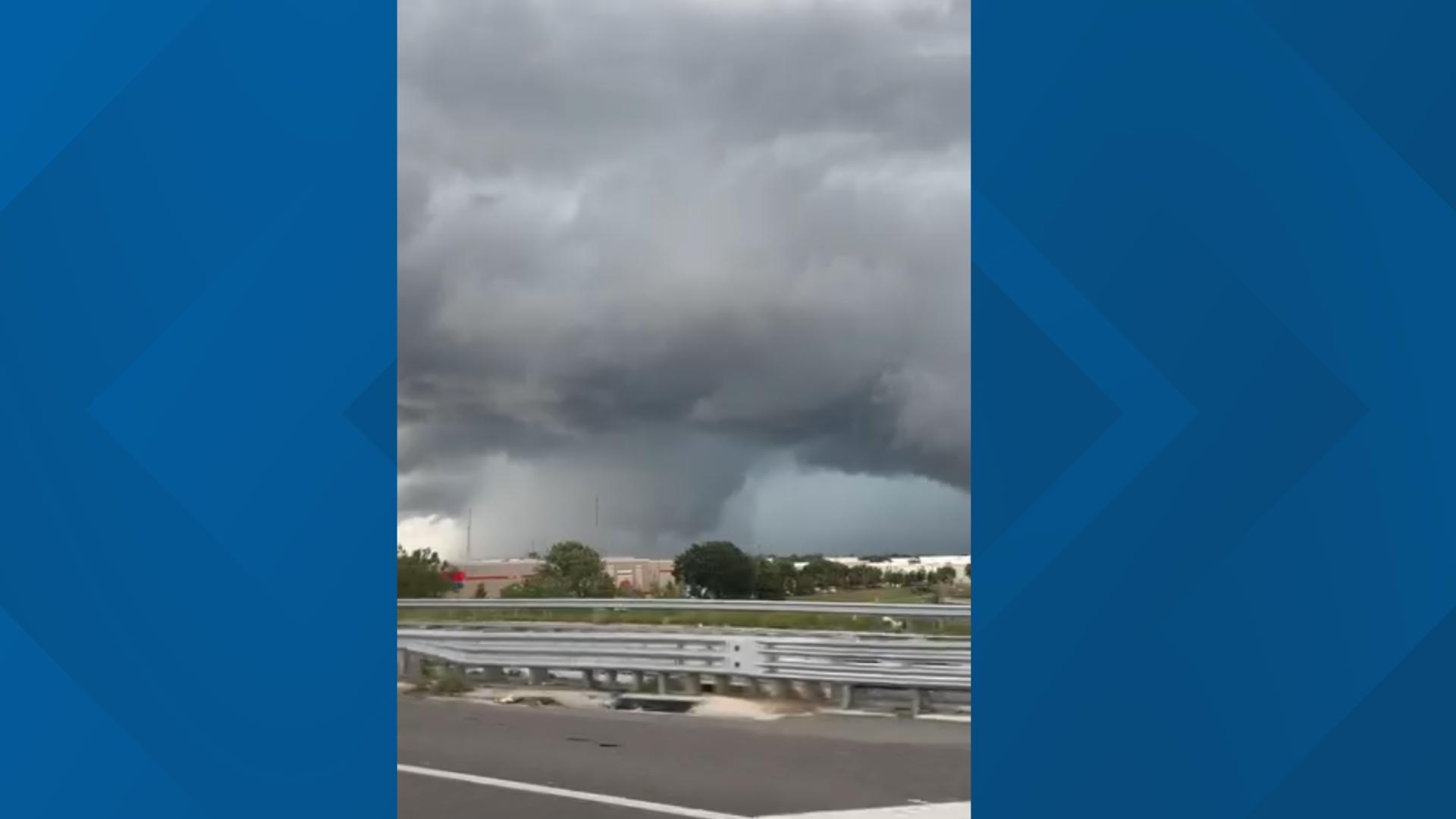 Photos of damage in Jacksonville storm including tornado warning ...