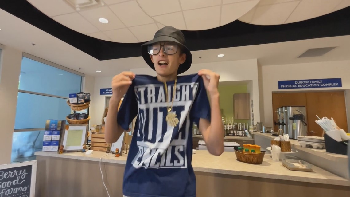 11th grader with autism rapping debut in school's music video ...