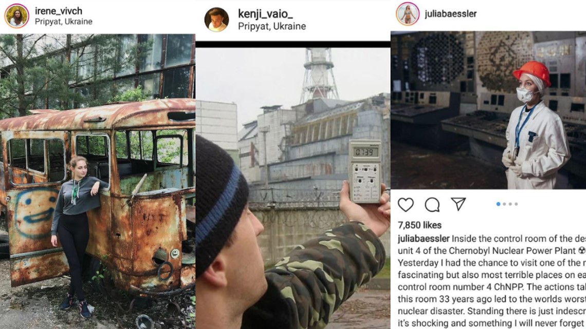 Chernobyl writer urges Instagram users to remain respectful when ...