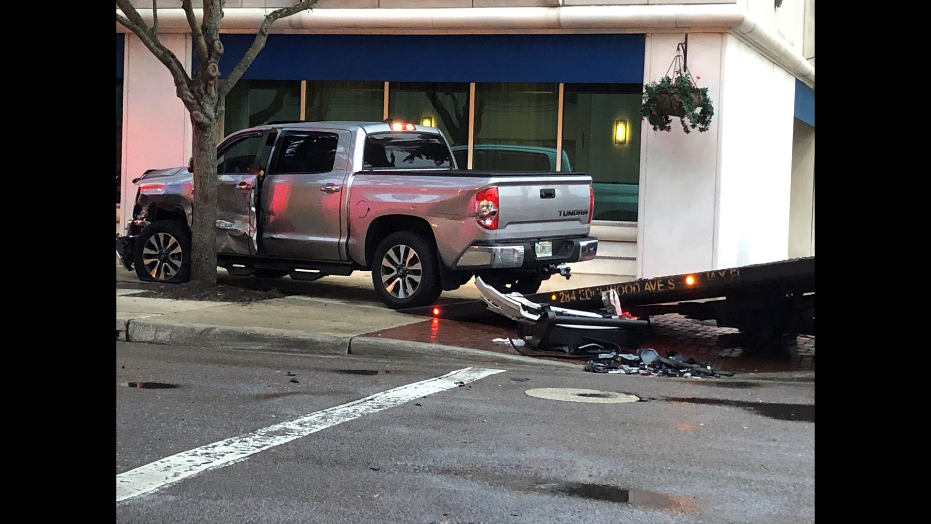 JSO vehicle involved in crash in Downtown Jacksonville | firstcoastnews.com
