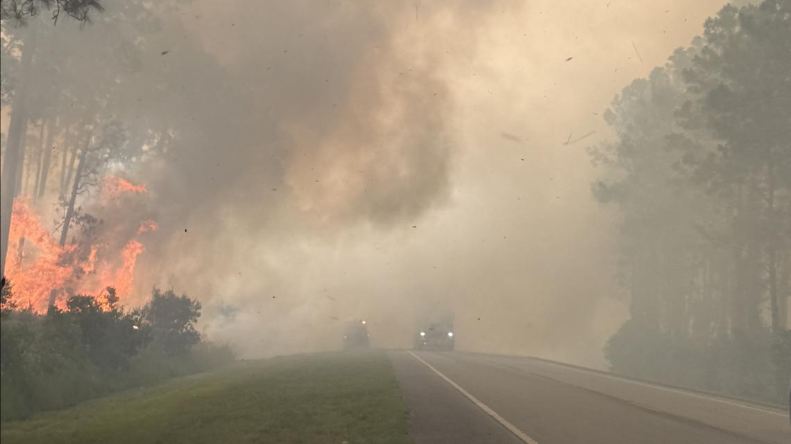 Forest fire burns 800 acres near Ocala National Forest | firstcoastnews.com