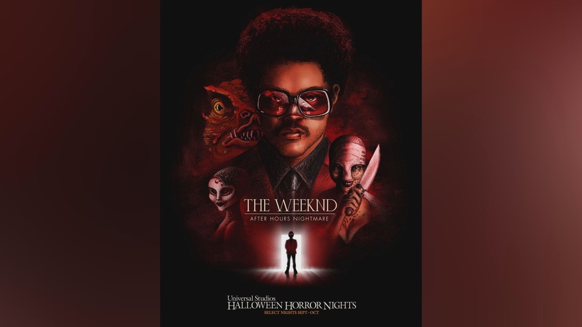 The Weeknd, partners with Universal Studios’ Halloween Horror Nights to ...