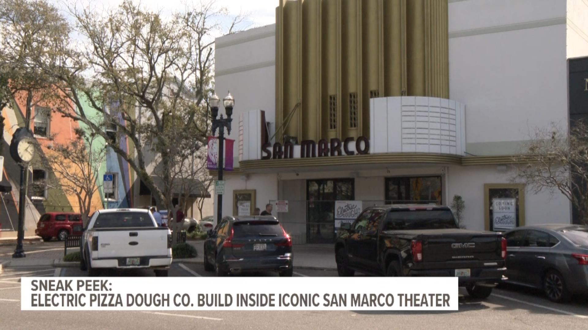 Sneak peek into new pizza restaurant inside iconic San Marco Theater ...