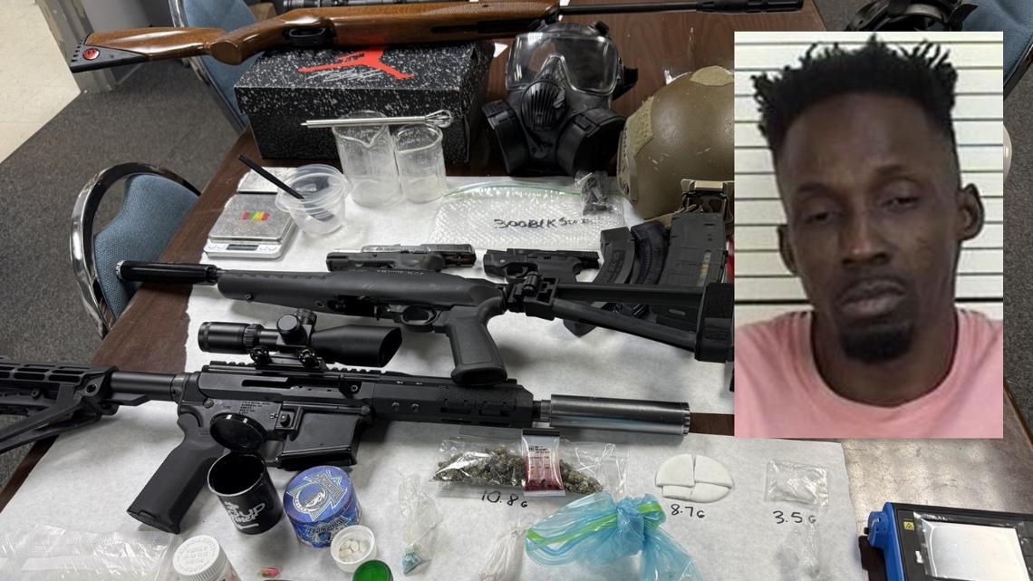 Man arrested after cocaine, meth, fentanyl, MDMA seized from Camden ...