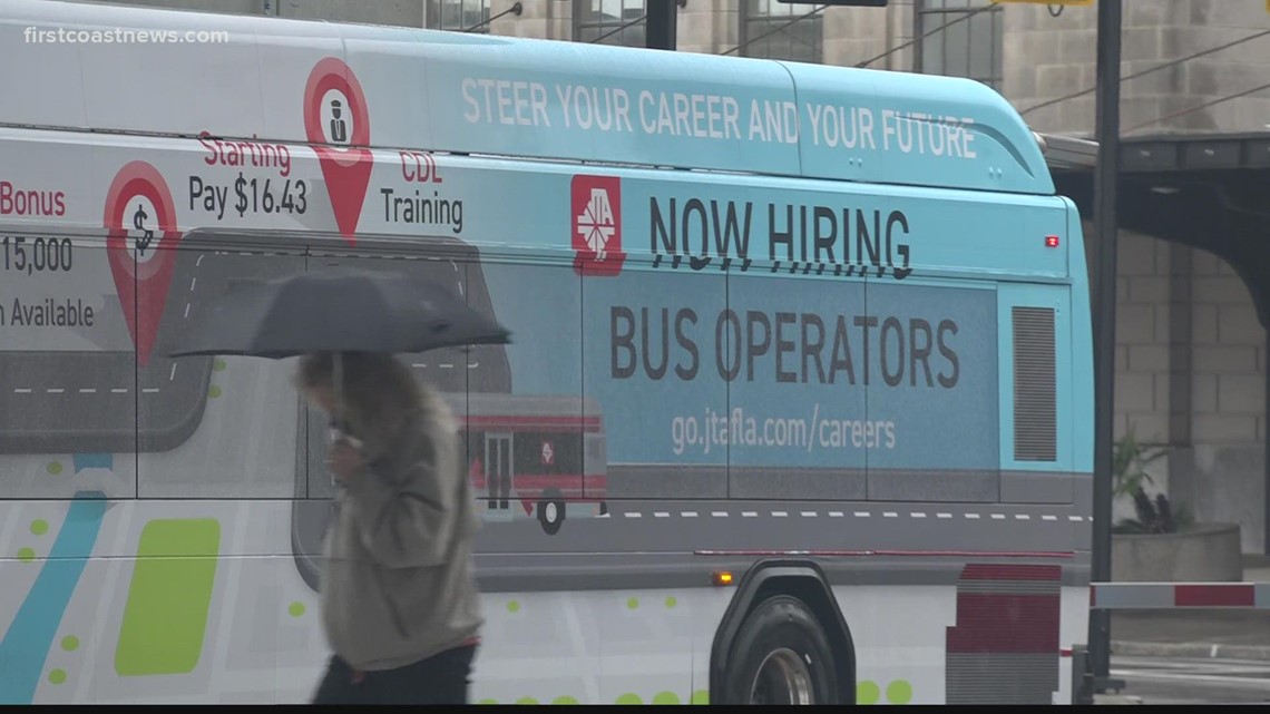 JTA hiring bus drivers, riders claim driver shortage making them late ...