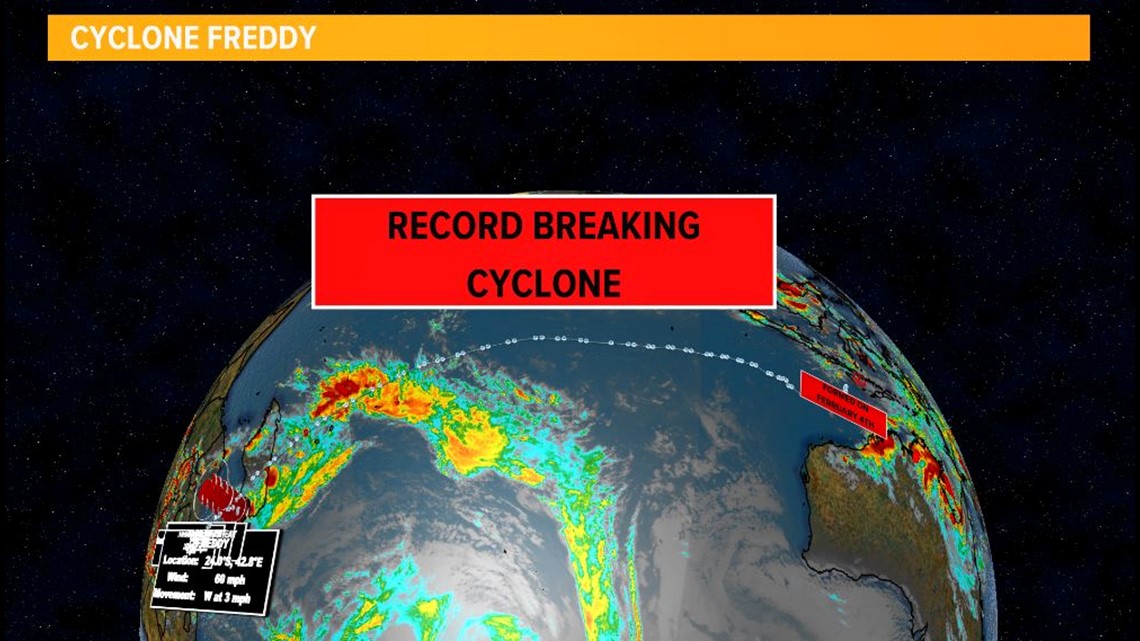 Cyclone Freddy is breaking records for longevity | firstcoastnews.com