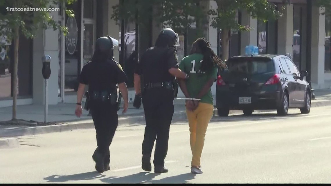 Local protestors react to lawsuit against Florida's 'anti-riot' bill ...