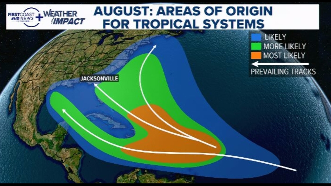 Invest 97L hurricane forecast in the Atlantic | firstcoastnews.com
