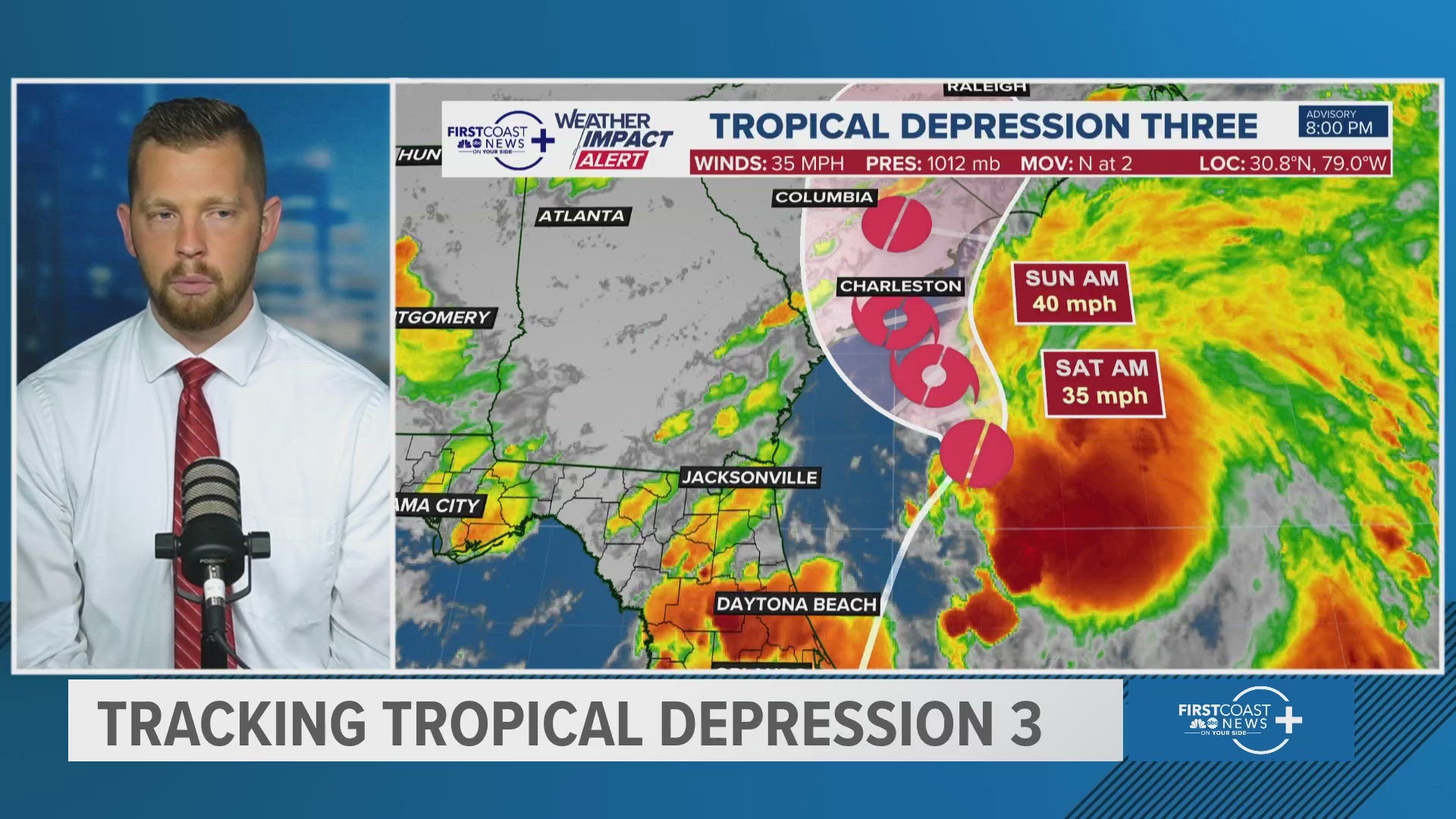 Where is Tropical Depression 3 headed? Tracking the storm as it ...